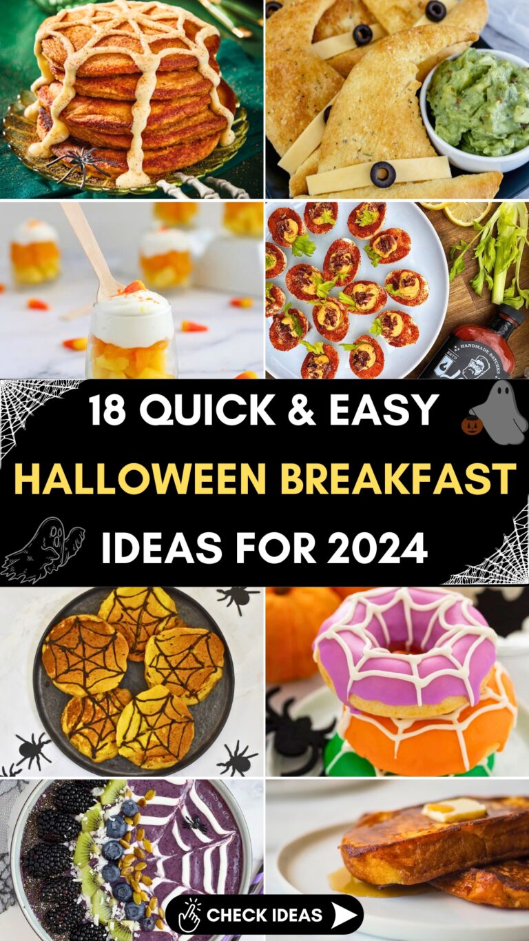 Want a Spooky Morning Meal? 18 Halloween Breakfast Ideas! – Crafty Sphere