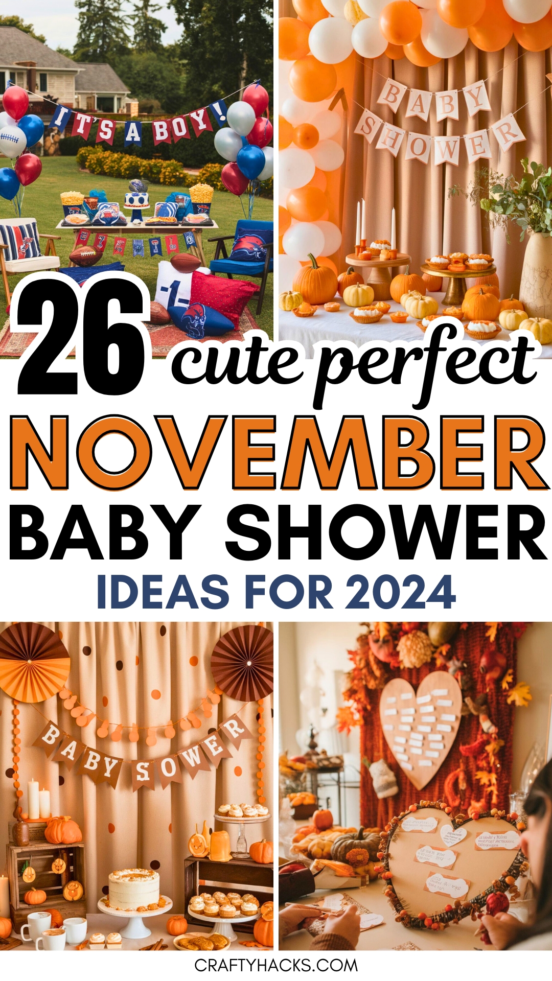 Planning a Baby Shower? 26 November Theme Ideas! – Crafty Sphere