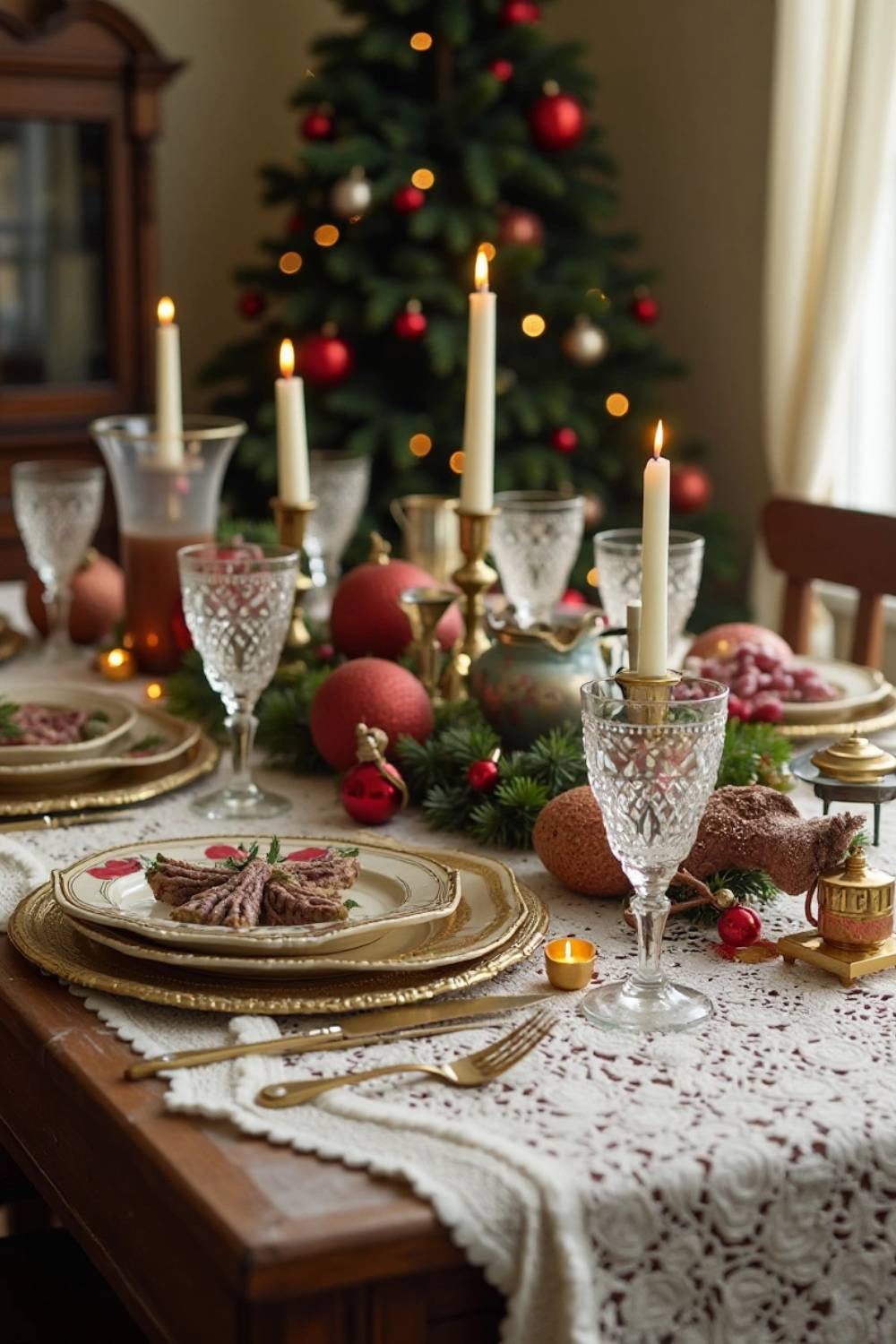 Setting a Holiday Table? 36 Christmas Dinner Ideas! – Crafty Sphere
