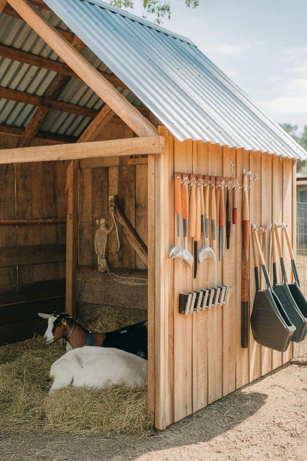 Building a Goat Shelter? 28 Creative DIY Solutions! – Crafty Sphere