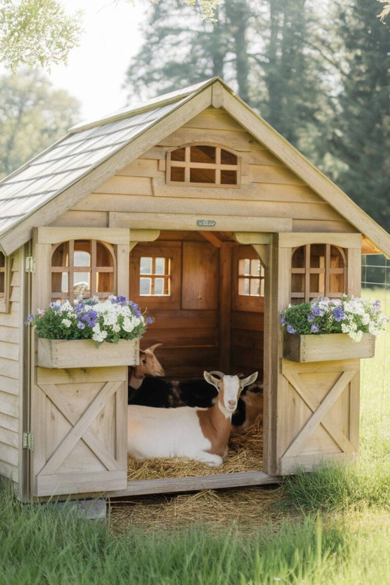Building a Goat Shelter? 28 Creative DIY Solutions! – Crafty Sphere