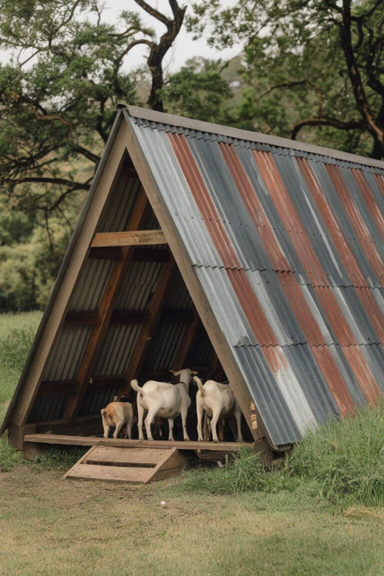 Building a Goat Shelter? 28 Creative DIY Solutions! – Crafty Sphere