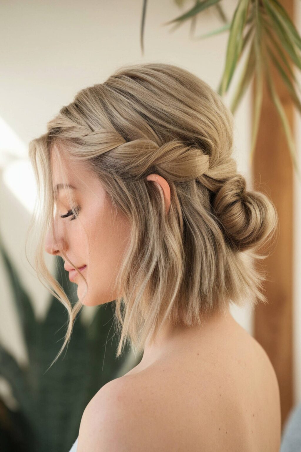Short Hair Struggles? 23 Half-Up Half-Down Style Solutions! – Crafty Sphere