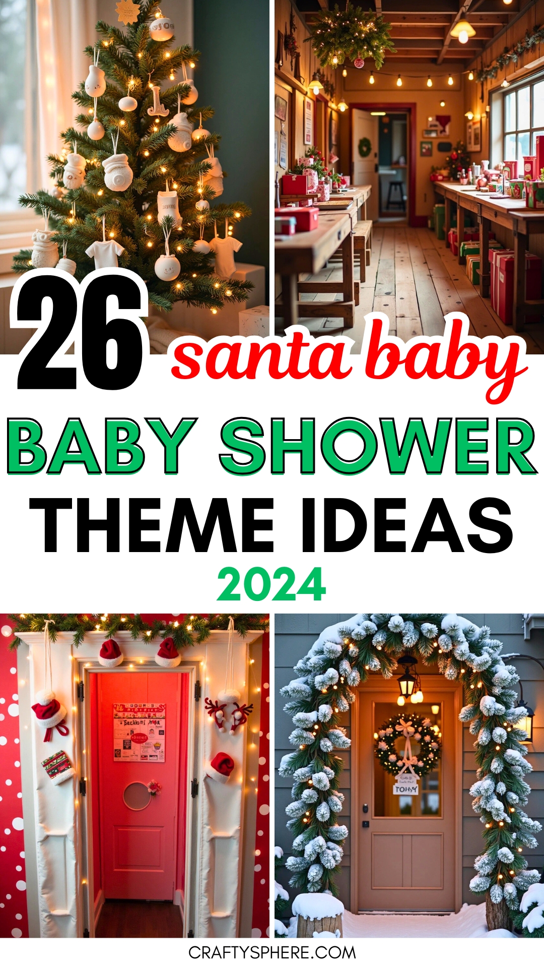 Love Santa Themes? 26 Baby Shower Decor Ideas! – Crafty Sphere