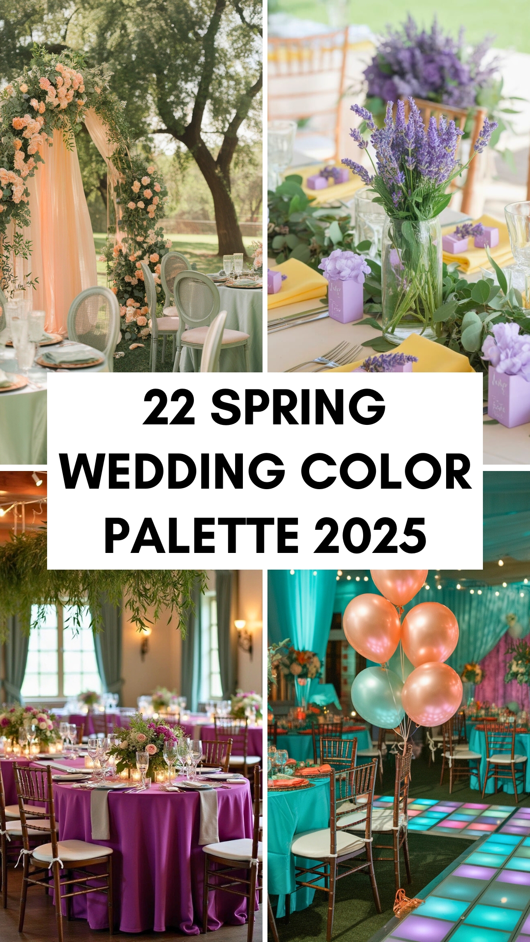 Choosing Wedding Colors? 22 Spring Palette Inspirations! – Crafty Sphere