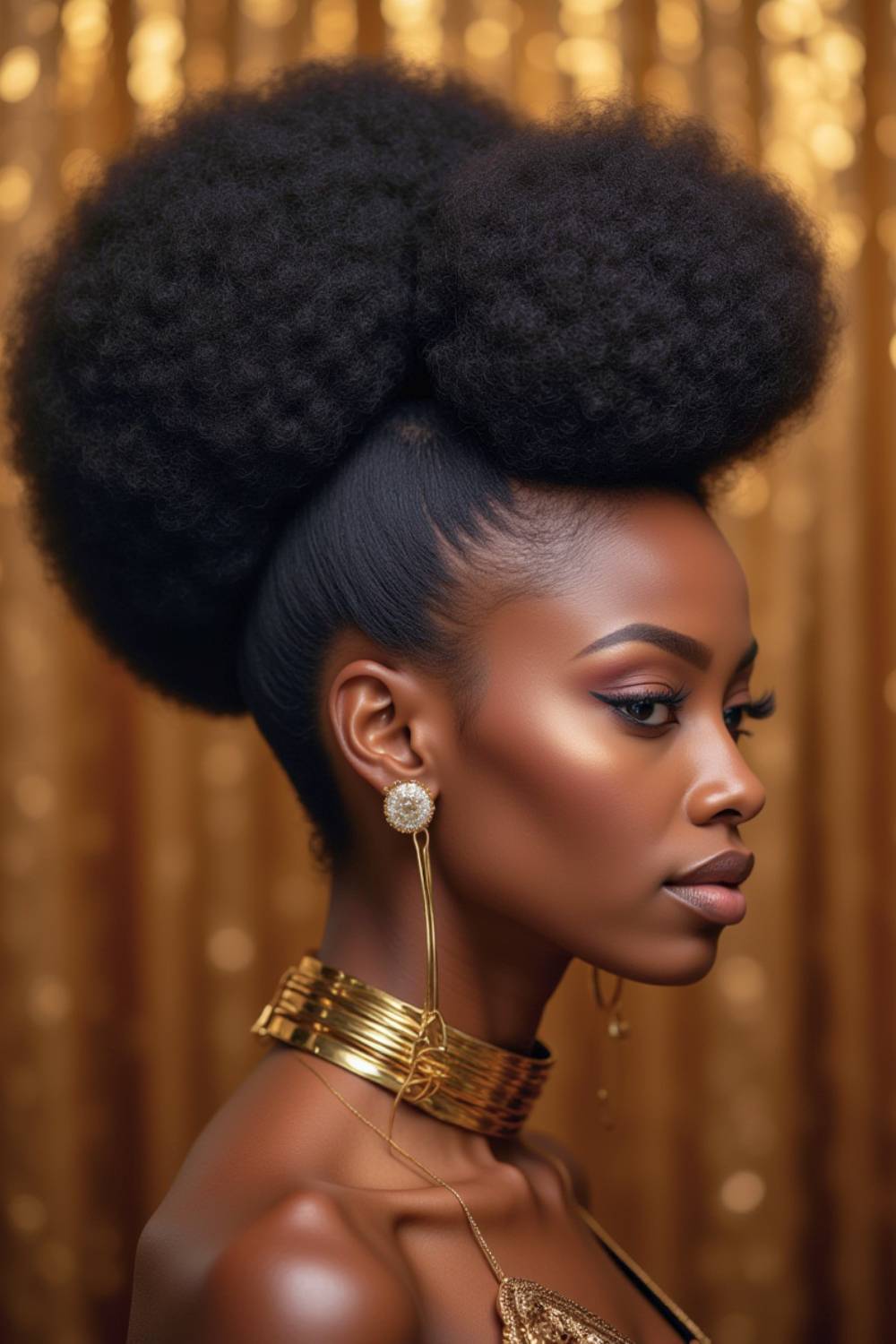 How to Style Natural Hair Updos? 27 Elegant Looks! – Crafty Sphere