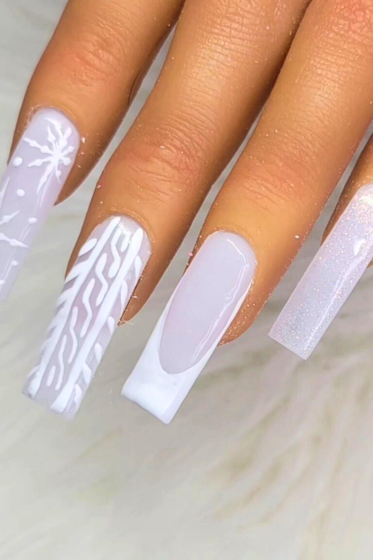 Need Winter Nail Art? 28 Seasonal Design Inspirations! – Crafty Sphere