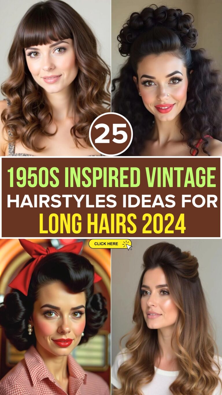Love Retro Hair? 25 Timeless 50s Hairstyles! – Crafty Sphere