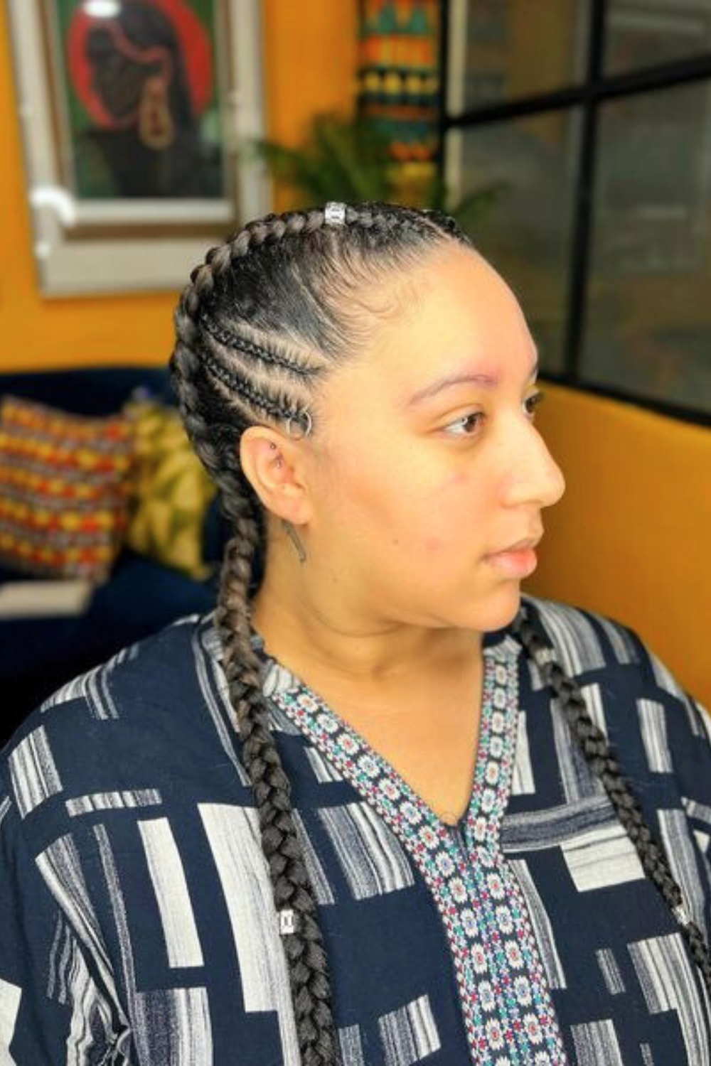 Love Cornrows? 26 Sleek All-Back Hairstyle Ideas! – Crafty Sphere