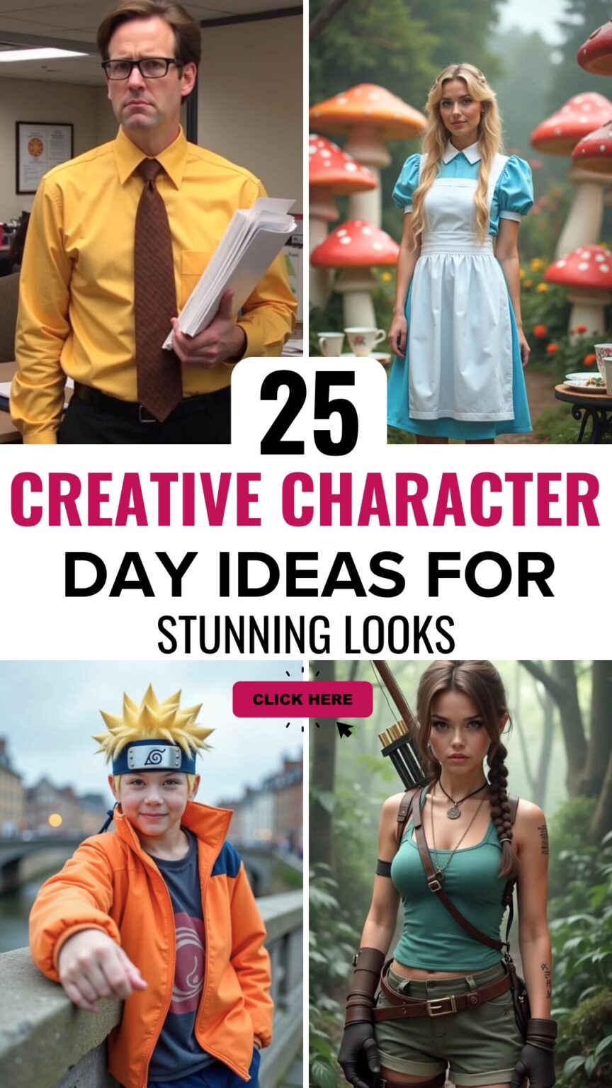 Need Costume Day Inspo? 25 Show-Stopping Character Outfits! – Crafty Sphere