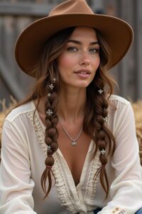 Going for Western Chic? 25 Gorgeous Cowgirl Hairstyles to Try! – Crafty ...