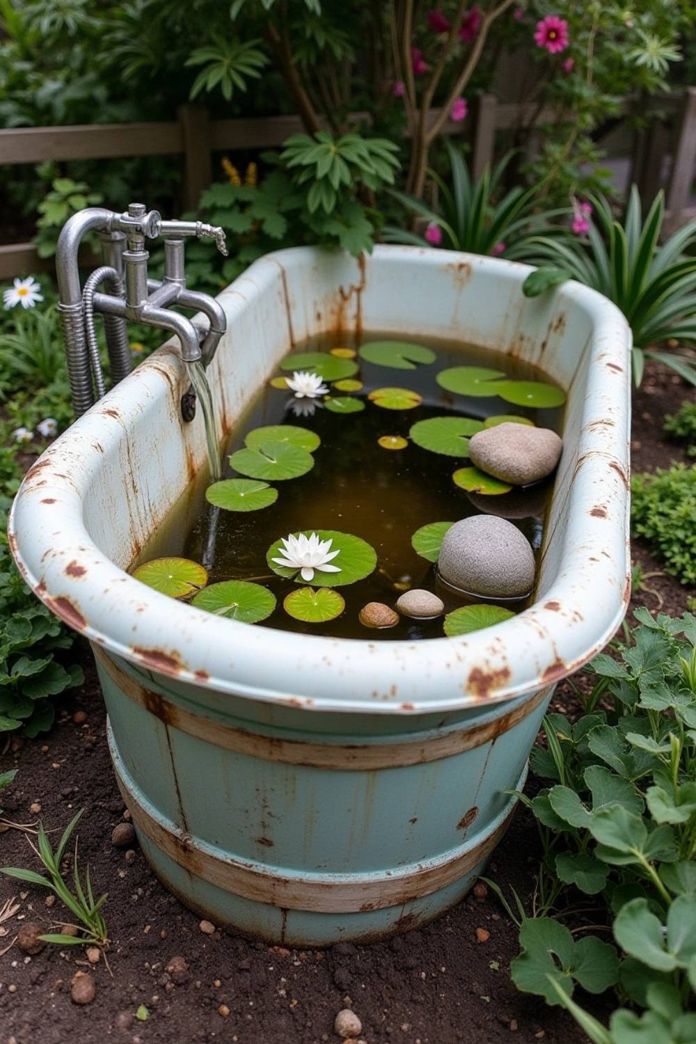 Building a Pond? 16 Stunning DIY Water Feature Ideas! – Crafty Sphere