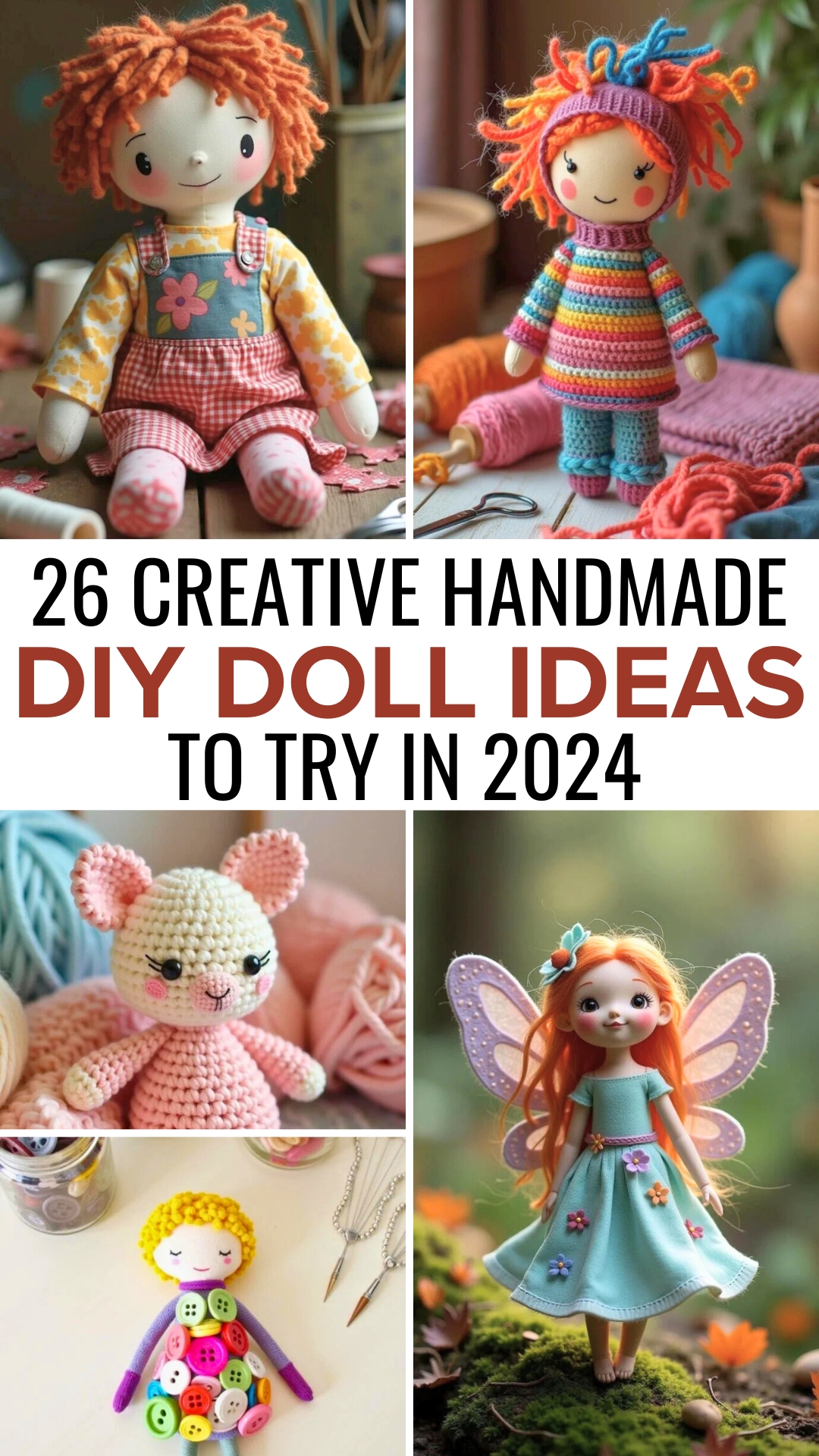 Crafting with Kids? 26 Adorable DIY Doll Projects to Make Together ...