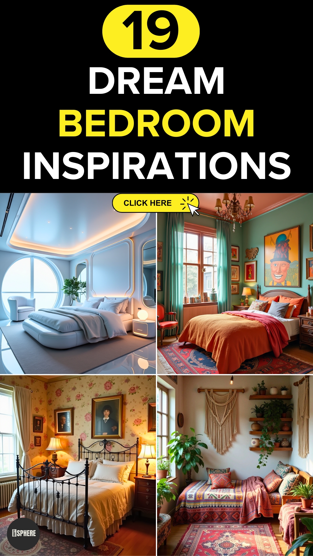 Redesigning Your Bedroom? 19 Dreamy Inspirations! – Crafty Sphere