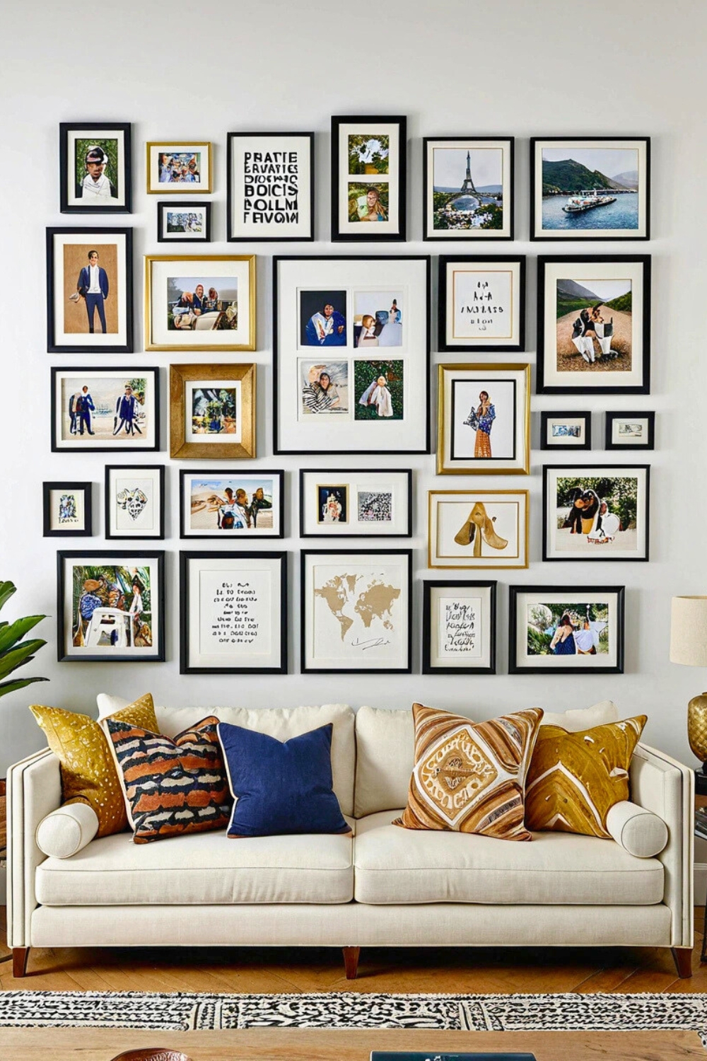Decorating Above a Couch? 18 Wall Art Inspirations! – Crafty Sphere