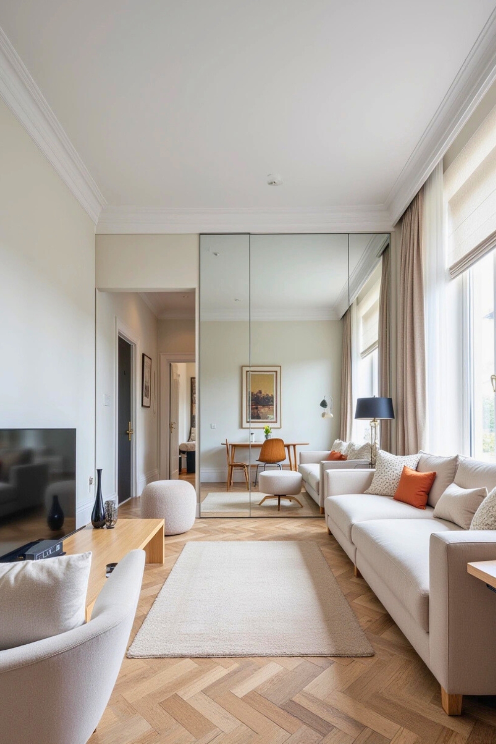 Narrow Living Room? 24 Space-Saving Layout Ideas! – Crafty Sphere