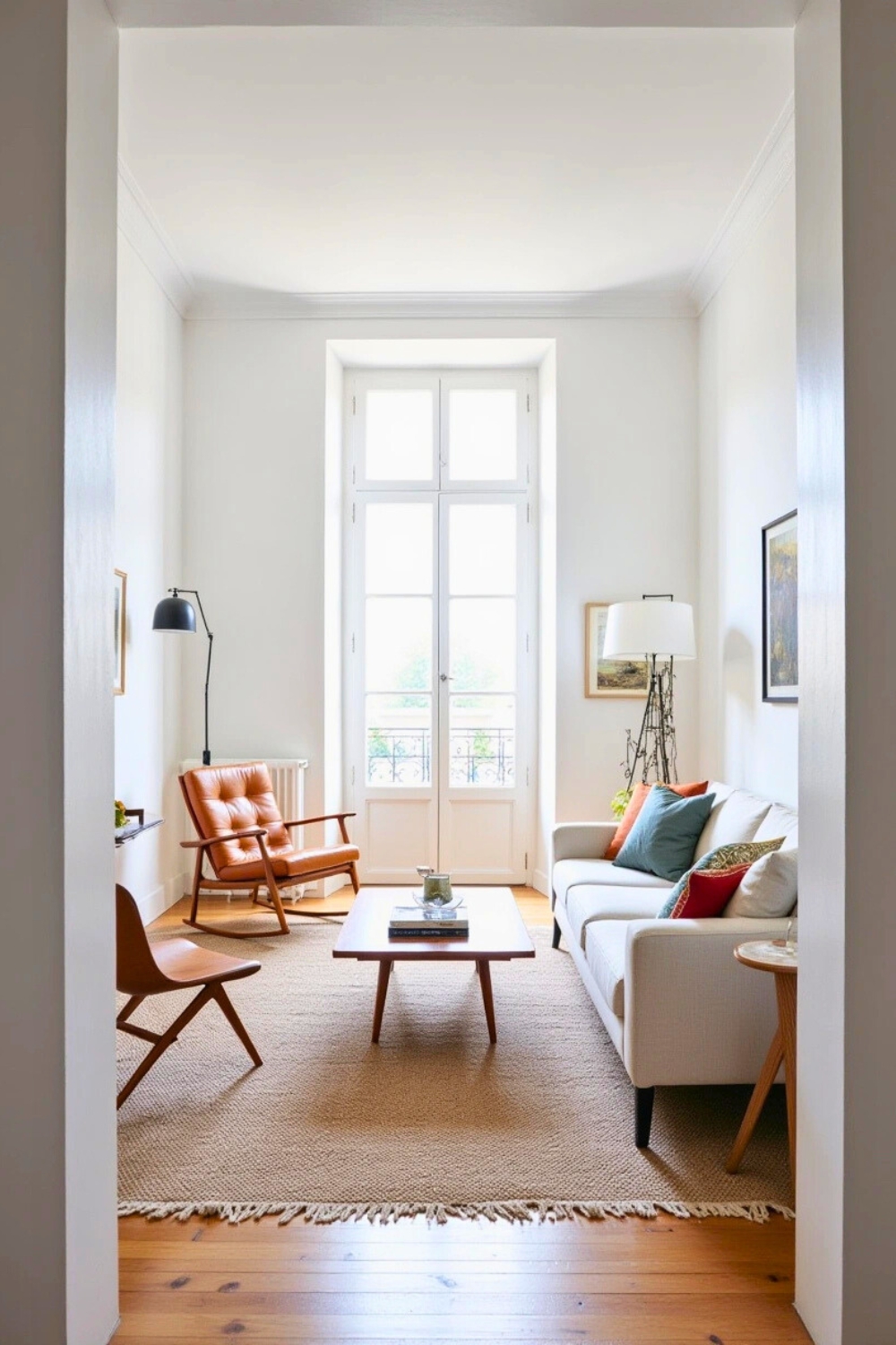 Narrow Living Room? 24 Space-Saving Layout Ideas! – Crafty Sphere