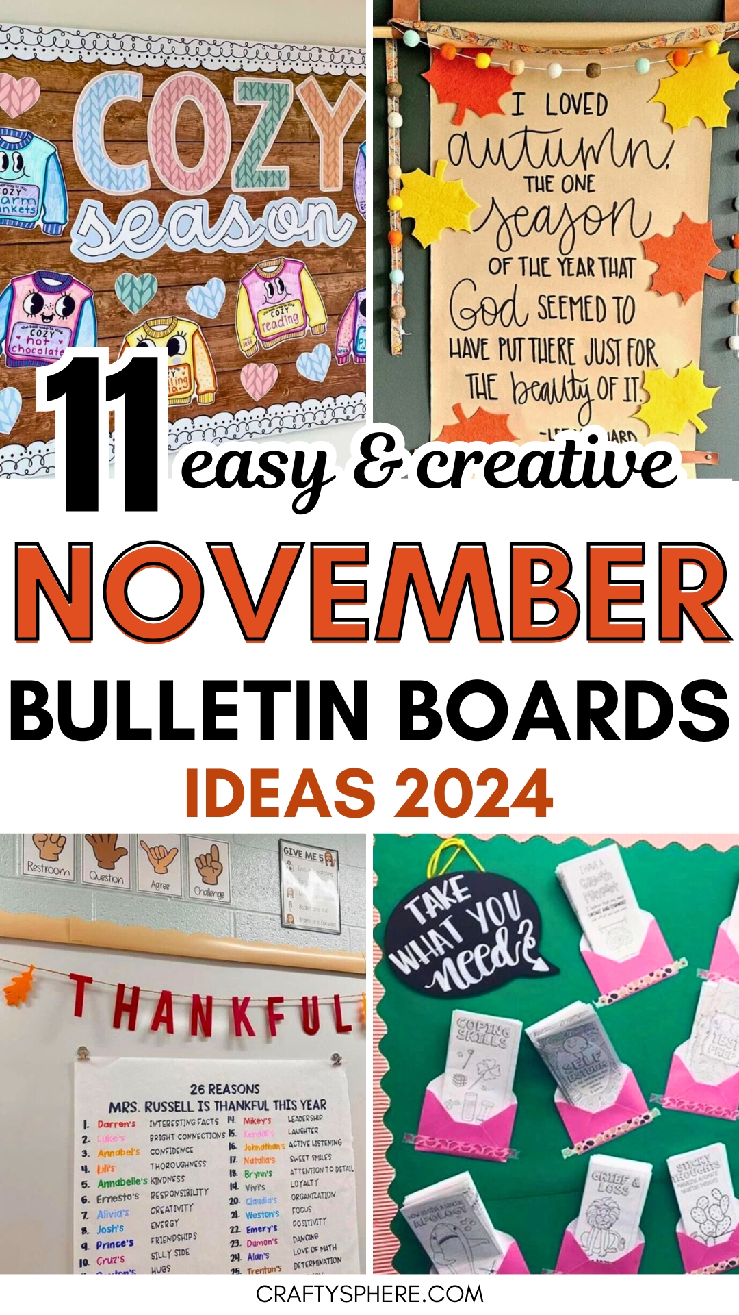 Decorating a Bulletin Board? 11 November Ideas! – Crafty Sphere
