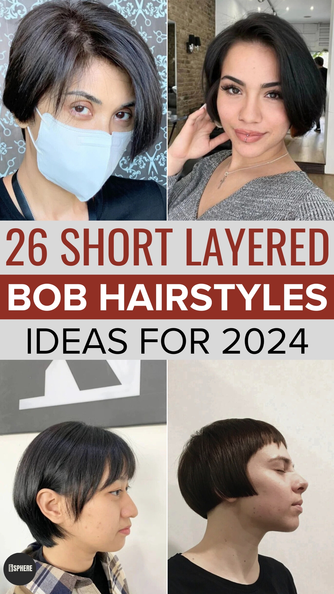 Want a Fresh, Face-Framing Cut? 26 Short Layered Bob Styles to Try ...