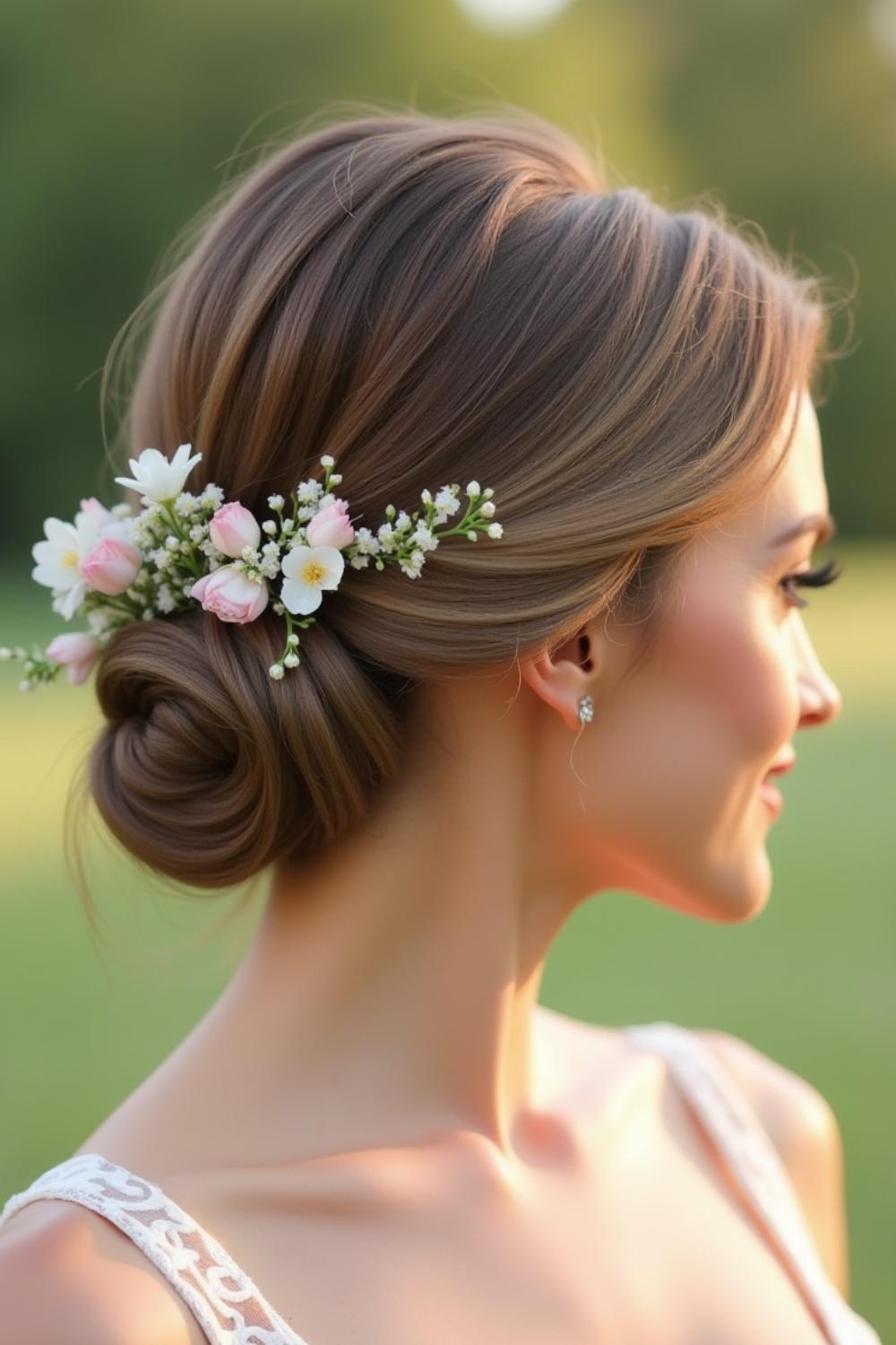 Shoulder-Length Wedding Hair? 26 Stunning Styles! – Crafty Sphere