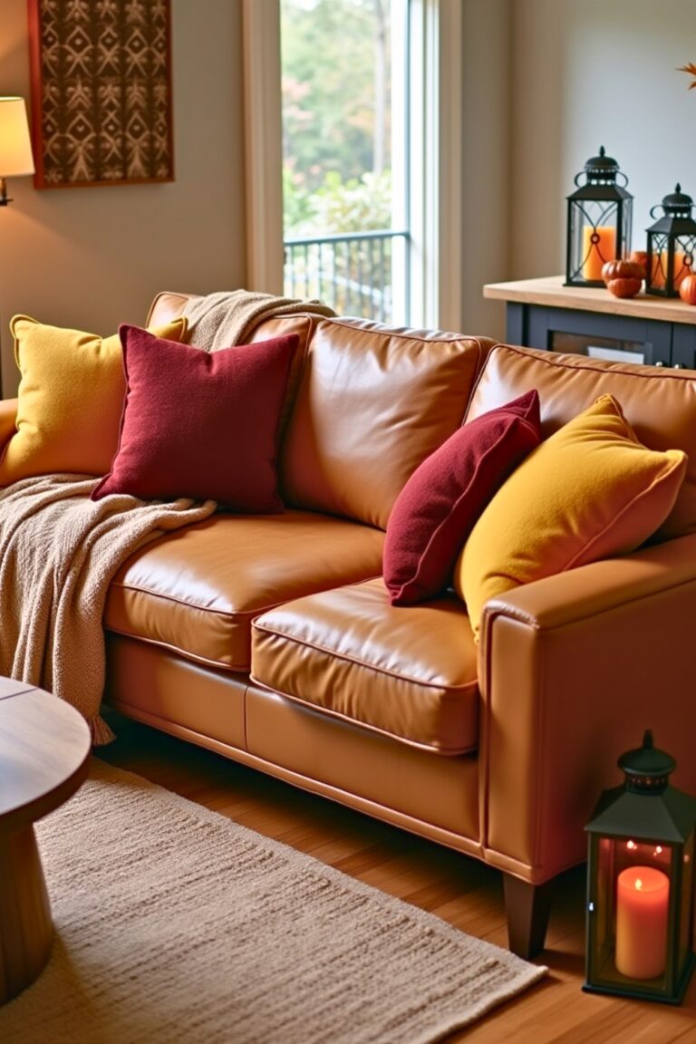 Decorating with a Tan Couch? 18 Living Room Ideas! – Crafty Sphere