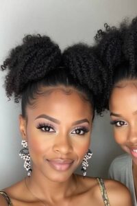 Love Puff Styles? 22 Two-Puff Natural Hair Ideas! – Crafty Sphere