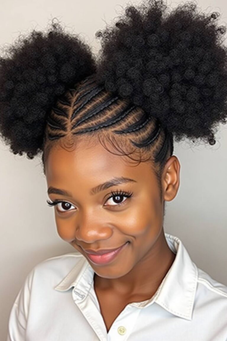 Love Puff Styles? 22 Two-Puff Natural Hair Ideas! – Crafty Sphere