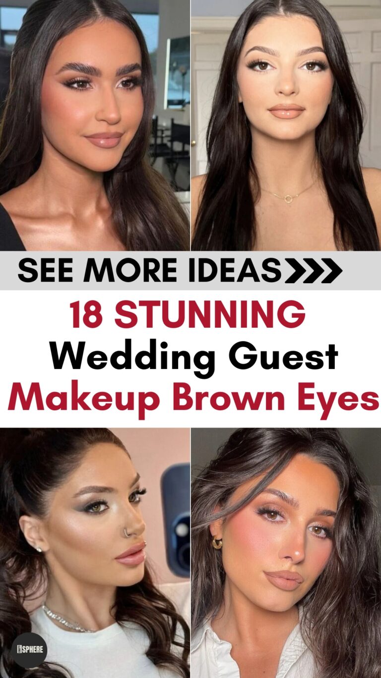 Brown-Eyed Beauty? 18 Wedding Guest Makeup Looks! – Crafty Sphere