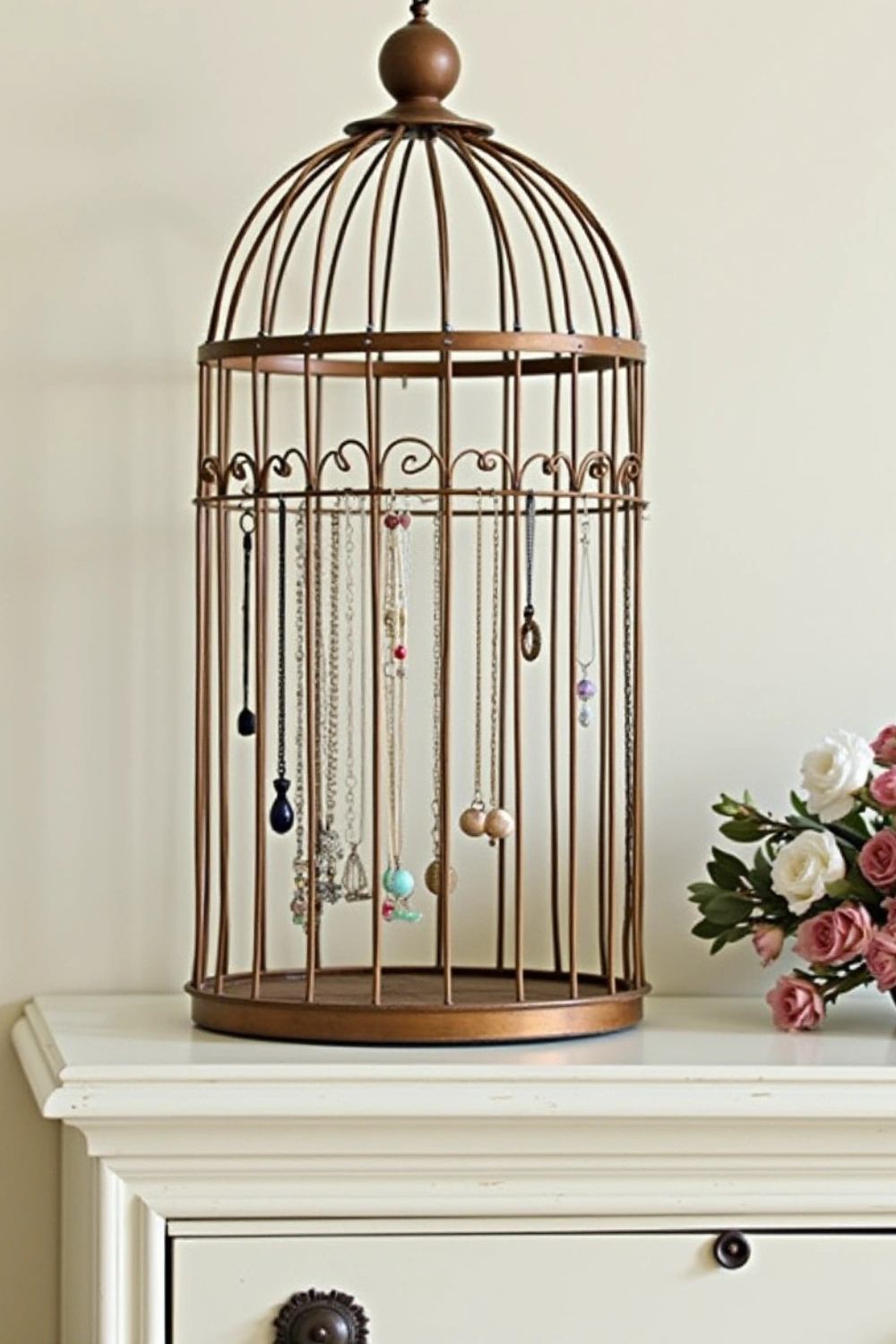 Love Vintage Charm? 23 Creative Ways to Repurpose Bird Cages! – Crafty ...