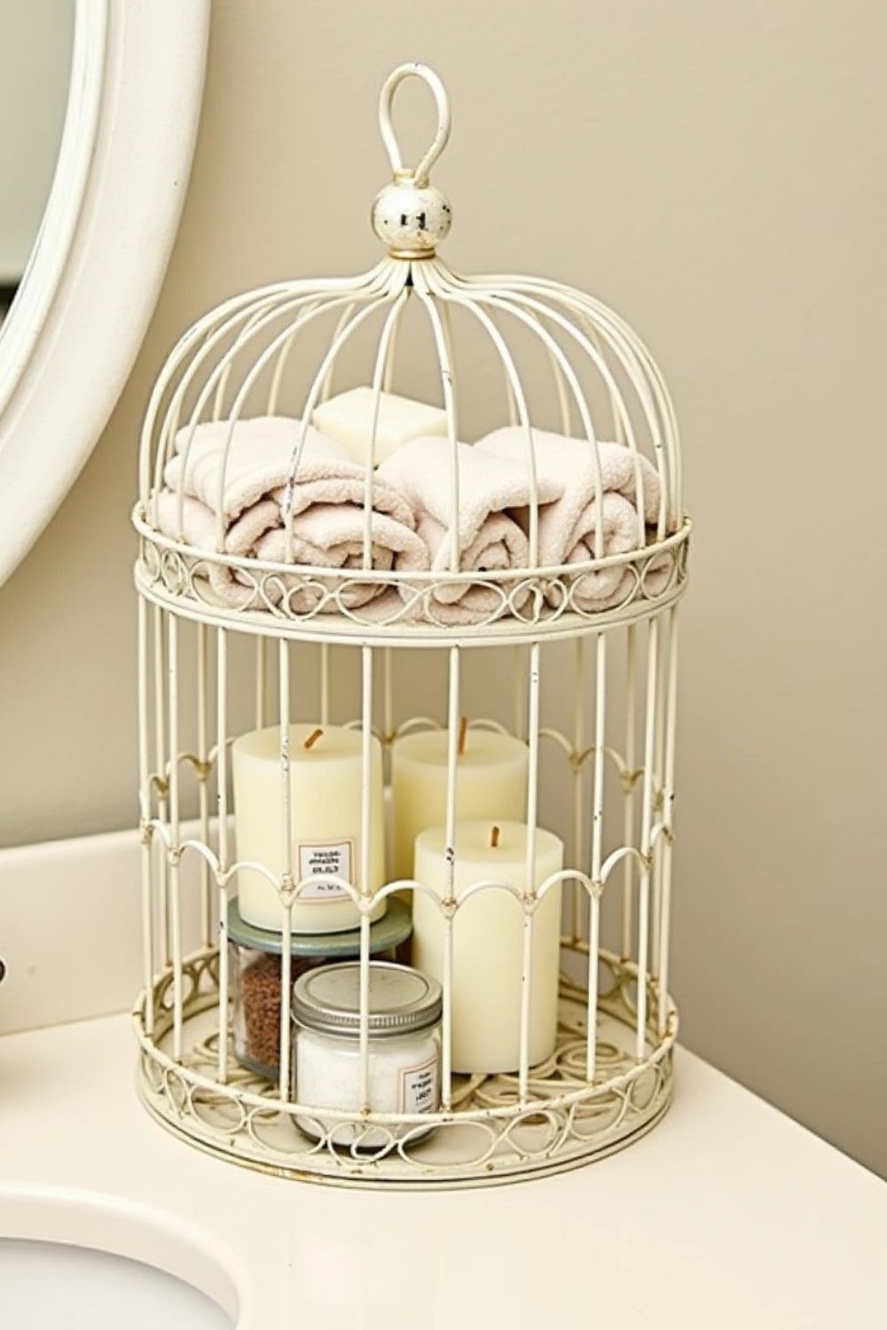 Love Vintage Charm? 23 Creative Ways to Repurpose Bird Cages! – Crafty ...