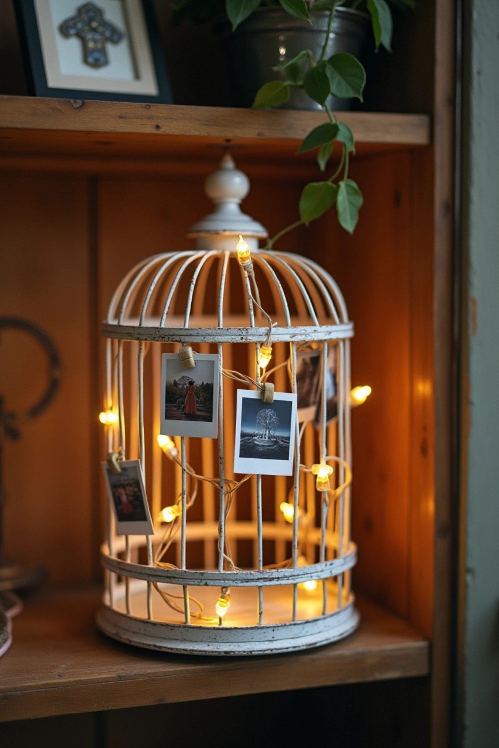 Love Vintage Charm? 23 Creative Ways to Repurpose Bird Cages! – Crafty ...