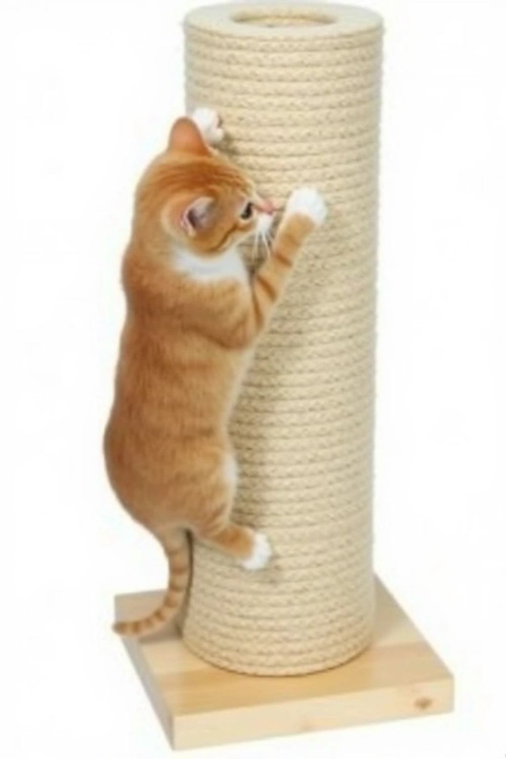 Tired of Ruined Furniture? 16 DIY Scratching Post Solutions! – Crafty ...