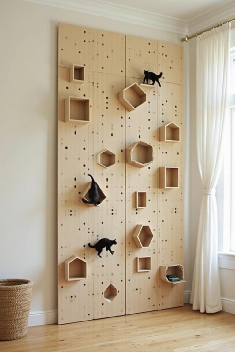 Want Happy Cats? 26 Wall-Mounted Play Space Projects! – Crafty Sphere