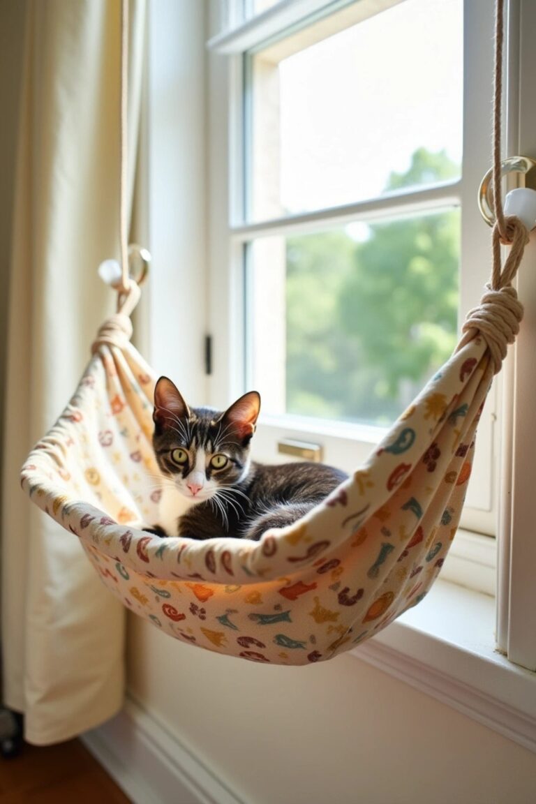 Want Pampered Pets? 26 Cozy Cat Hammock Projects to DIY! – Crafty Sphere