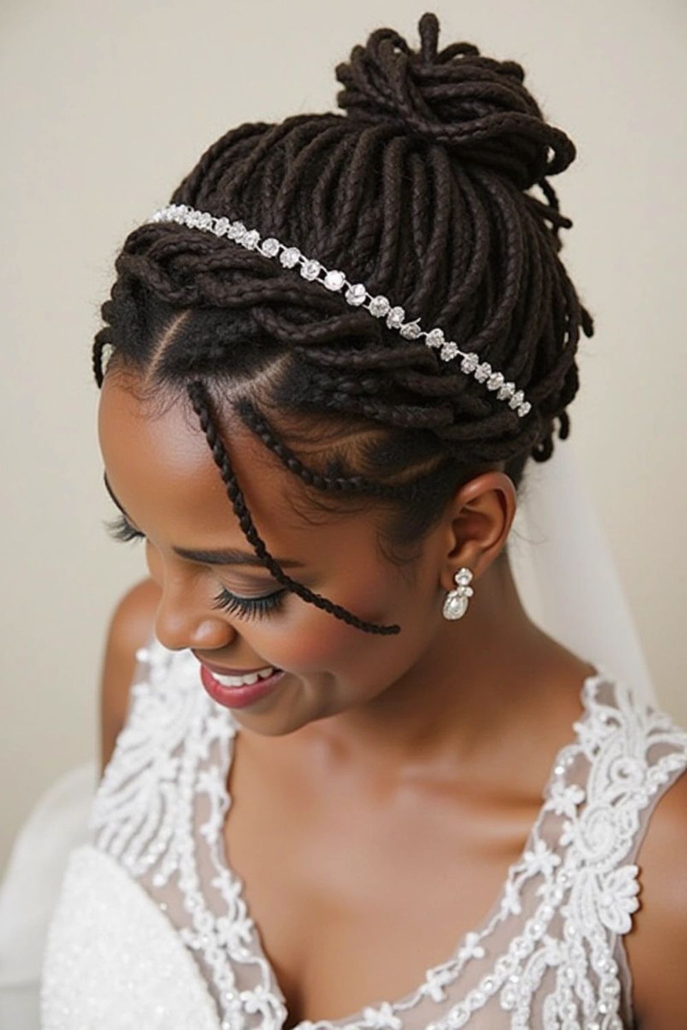 Rocking Locs for Your Wedding? 26 Elegant Styled Looks! – Crafty Sphere