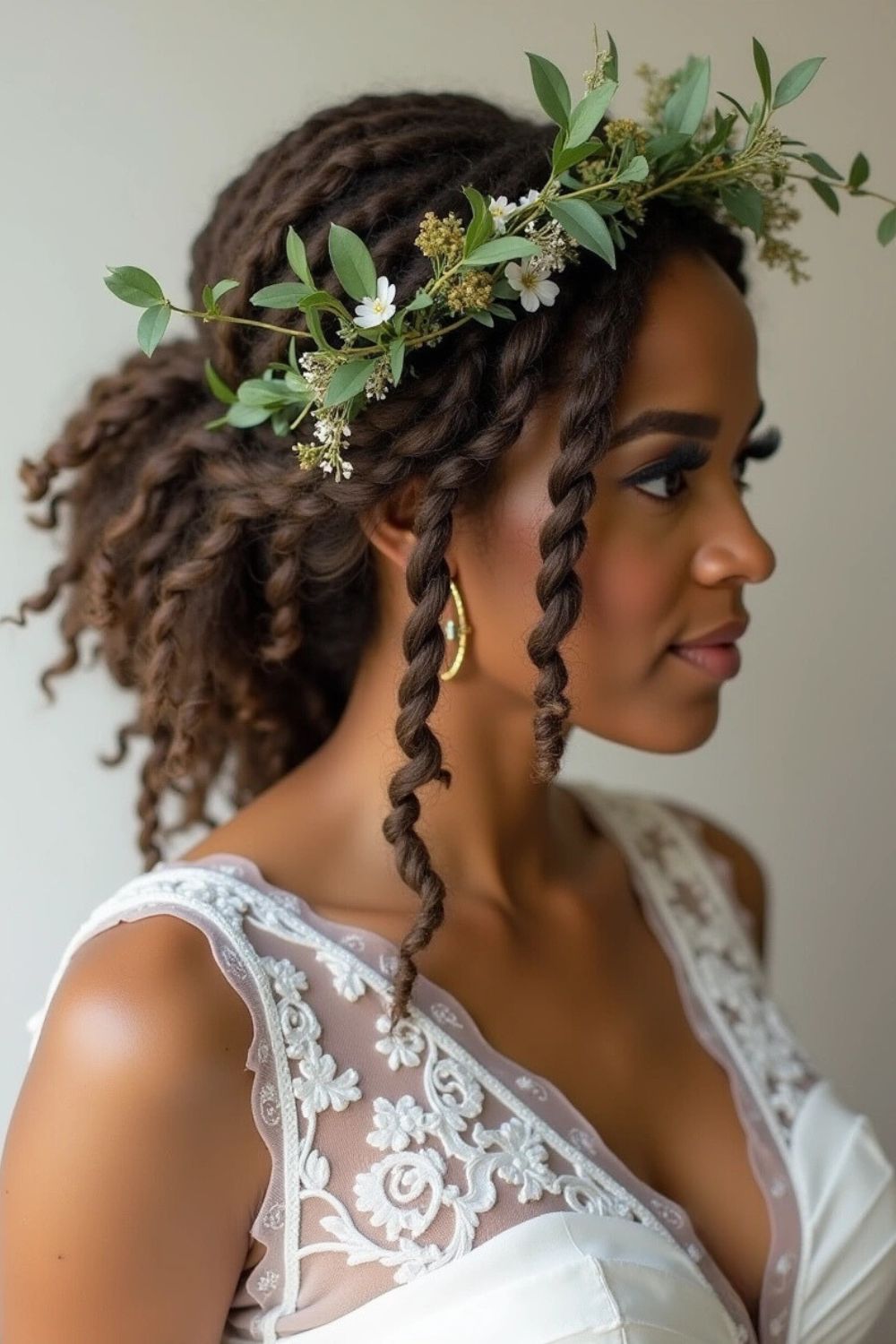 Rocking Locs for Your Wedding? 26 Elegant Styled Looks! – Crafty Sphere