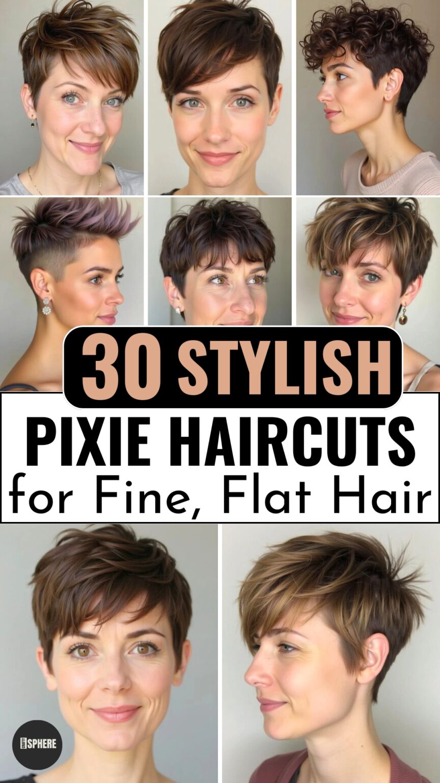 Need Volume for Thin Hair? 30 Flattering Pixie Cuts to Try! – Crafty Sphere
