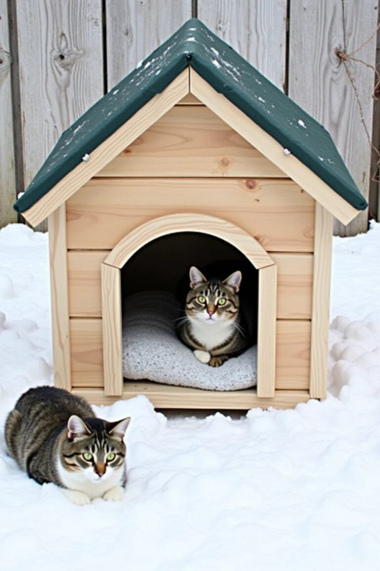 Want to Keep Strays Warm? 26 Cozy Outdoor Cat Shelter Designs! – Crafty ...