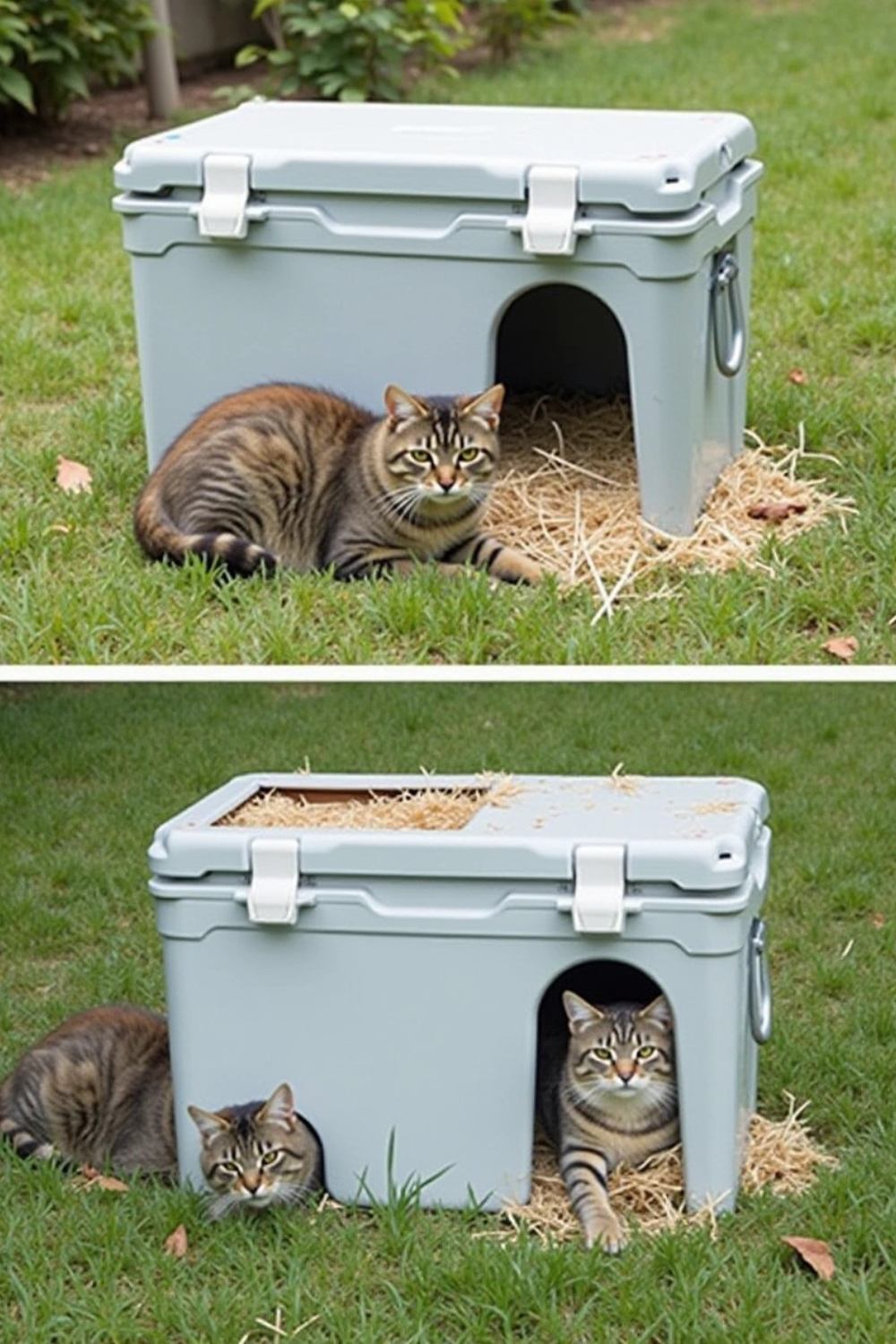 Want to Keep Strays Warm? 26 Cozy Outdoor Cat Shelter Designs! – Crafty ...