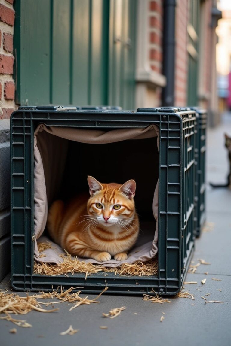 Want to Keep Strays Warm? 26 Cozy Outdoor Cat Shelter Designs! – Crafty ...