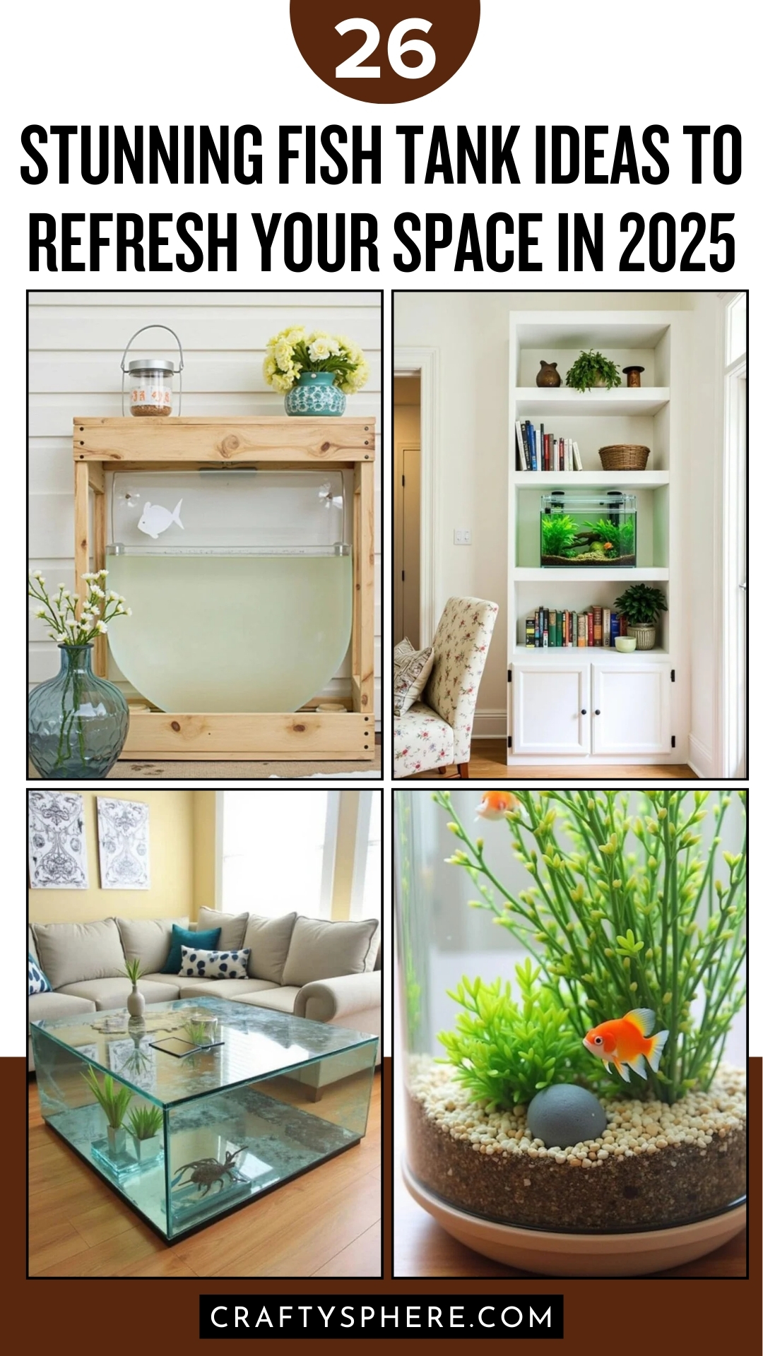 Setting Up an Aquarium? 26 Stunning Tank Design Concepts! – Crafty Sphere
