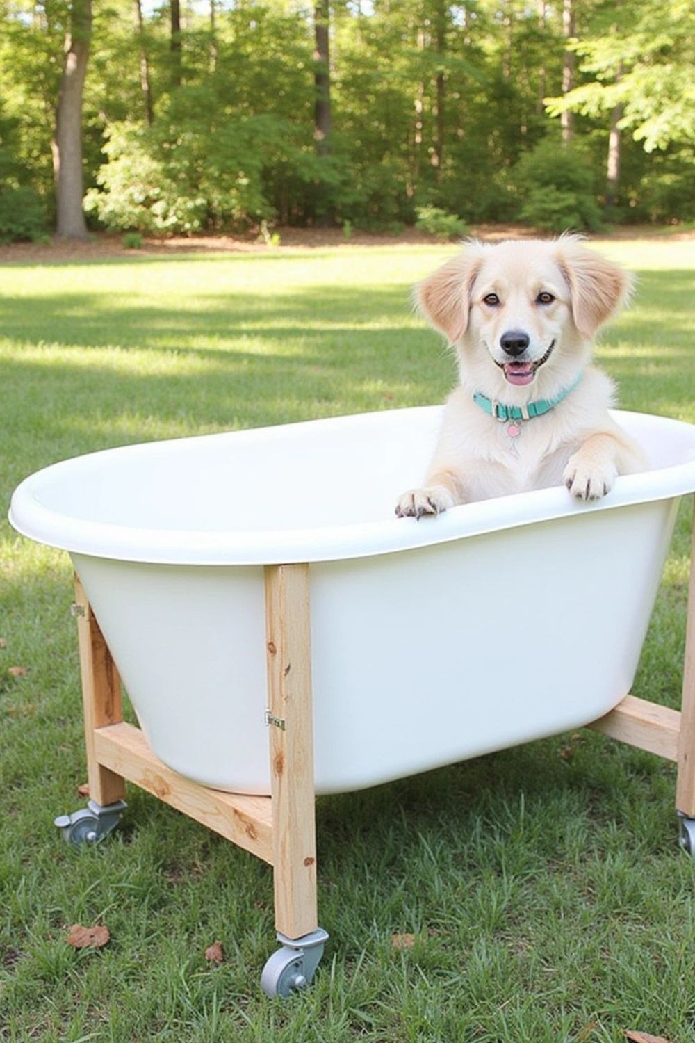 Tired of Muddy Paws? 26 Practical Dog Washing Station Plans! – Crafty ...