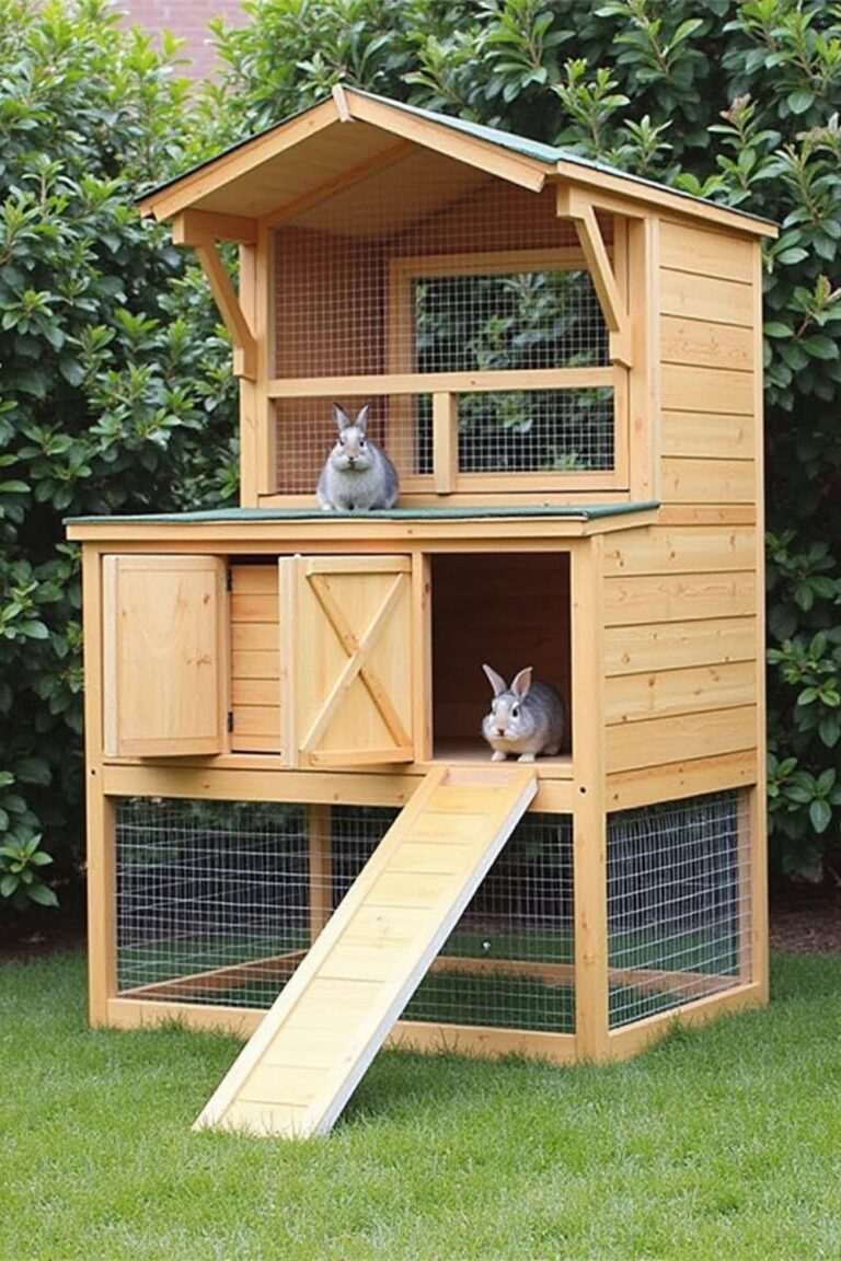Need Bunny Housing? 20 Weather-Resistant Hutch Build Plans! – Crafty Sphere