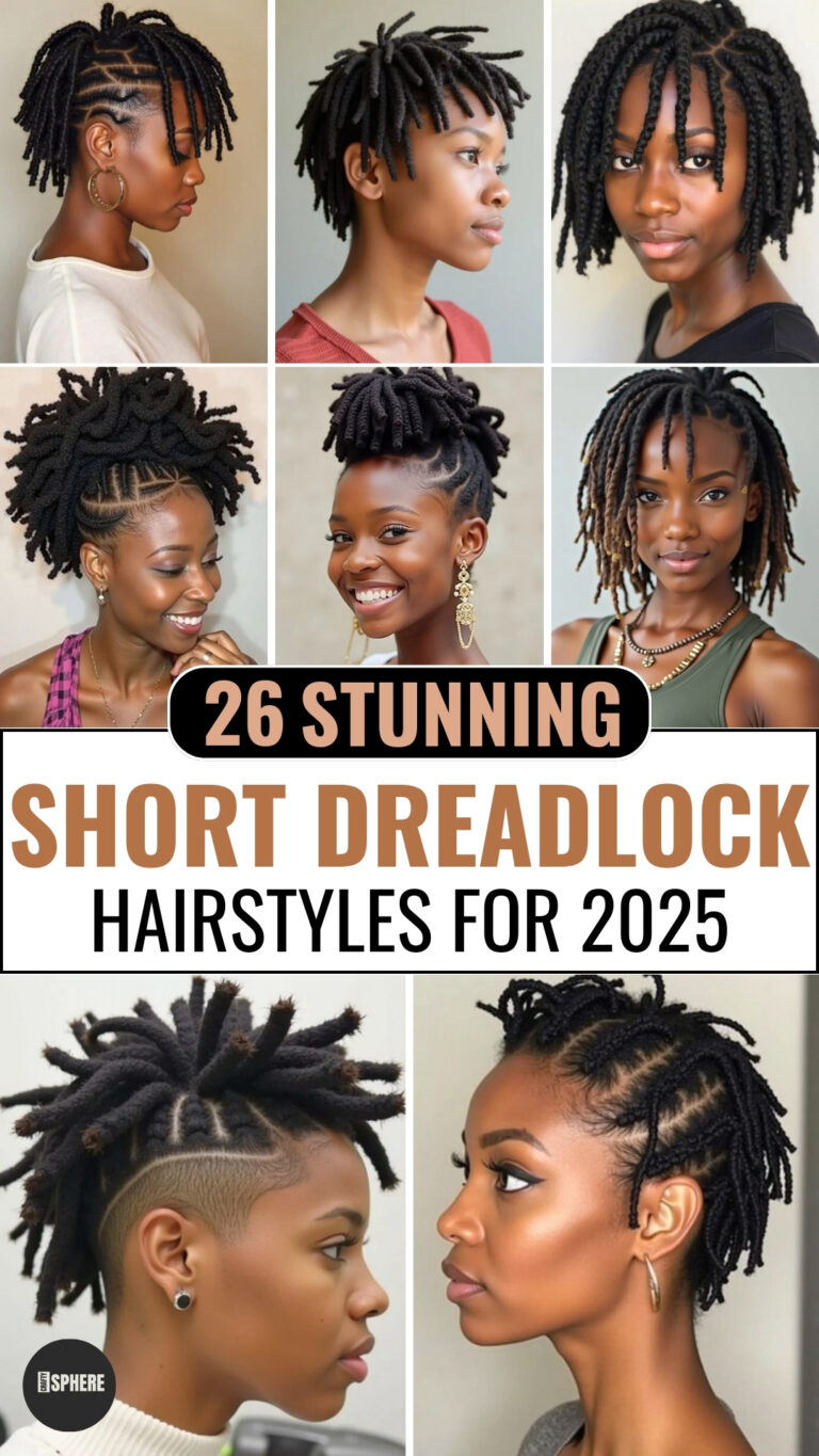 Rocking Short Locs? 26 Stylish Maintenance & Styling Tips! – Crafty Sphere