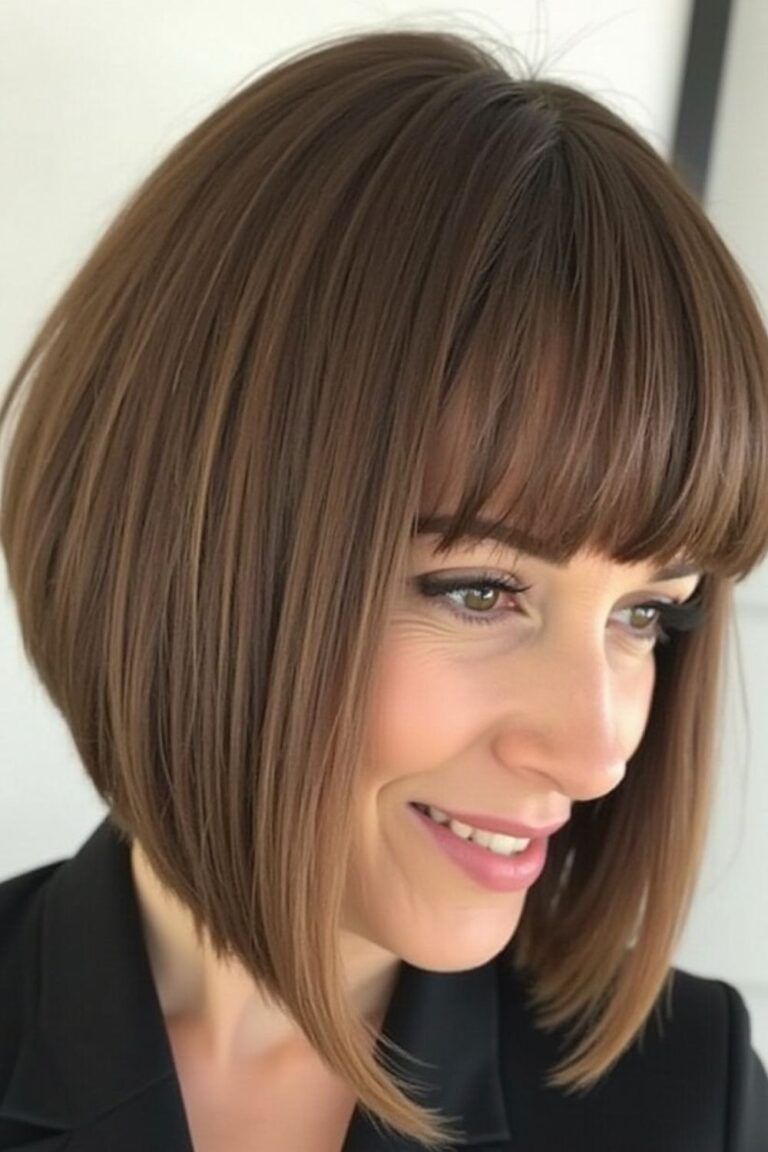 Want Dimensional Style? 26 Voluminous Stacked Bob Variations! – Crafty ...