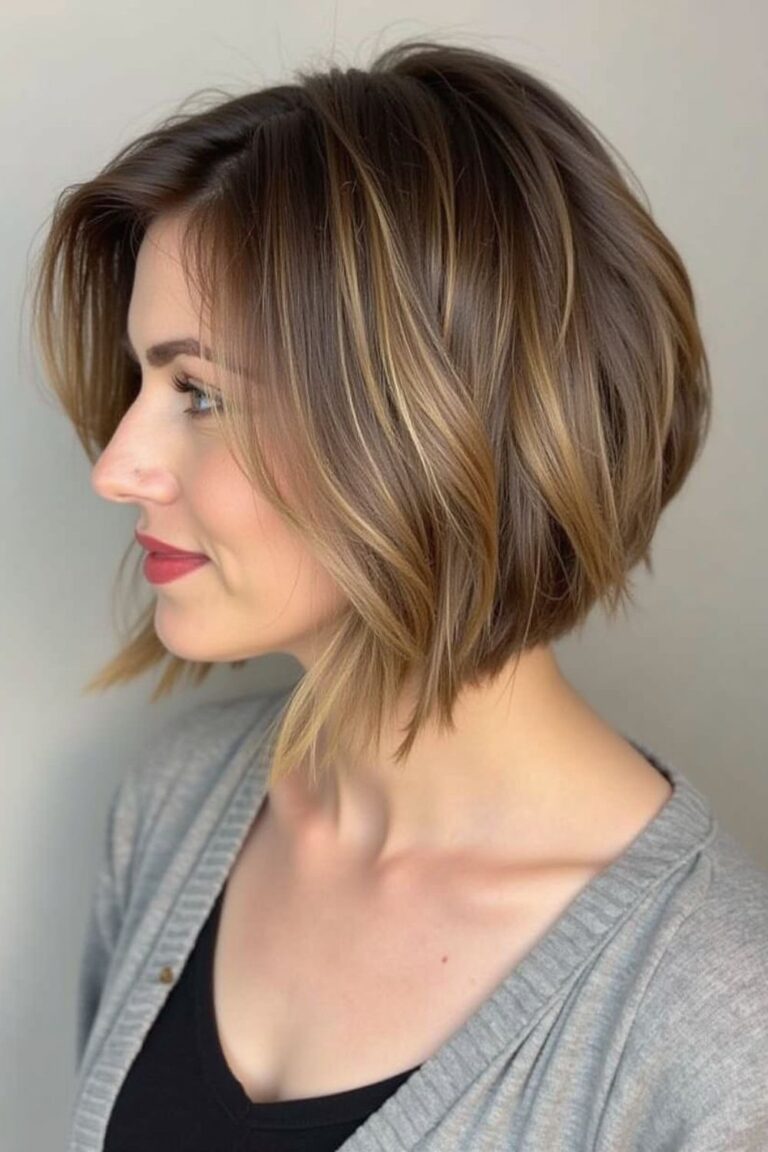 Want Dimensional Style? 26 Voluminous Stacked Bob Variations! – Crafty ...
