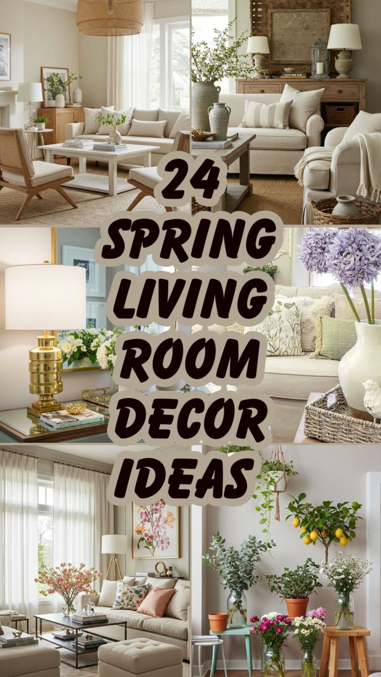 Ready for Refresh? 24 Cheerful Spring Living Room Makeovers! – Crafty ...