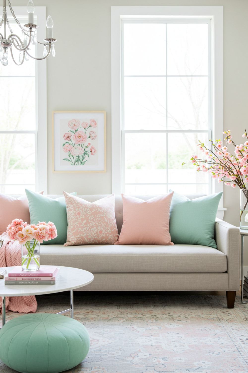 Ready for Refresh? 24 Cheerful Spring Living Room Makeovers! – Crafty ...