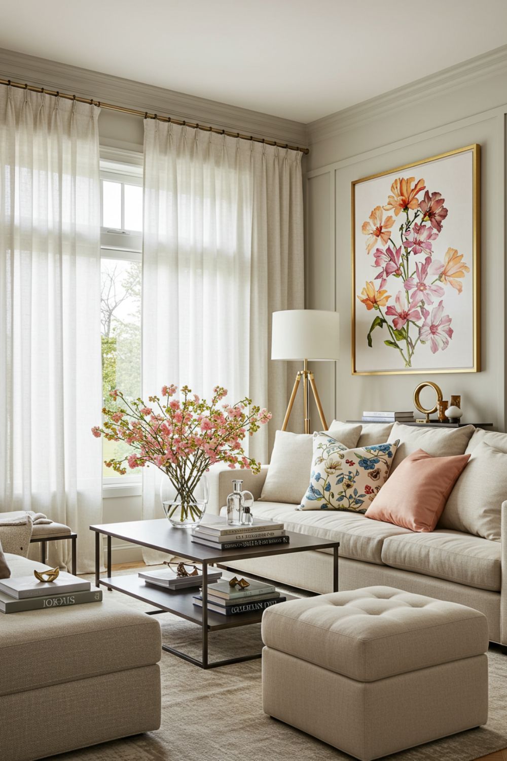 Ready for Refresh? 24 Cheerful Spring Living Room Makeovers! – Crafty ...