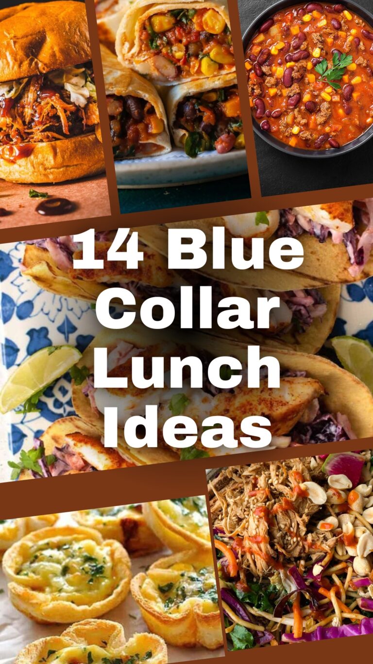 Need Hearty Work Meals? 14 Filling Blue Collar Lunch Options! – Crafty ...